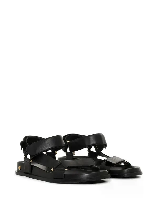 ANINE BING Jesse Touch-strap Sandals - Black