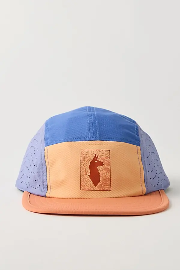 COTOPAXI Tech Plus 5-panel Hat - Cantaloupe And Grapefruit
