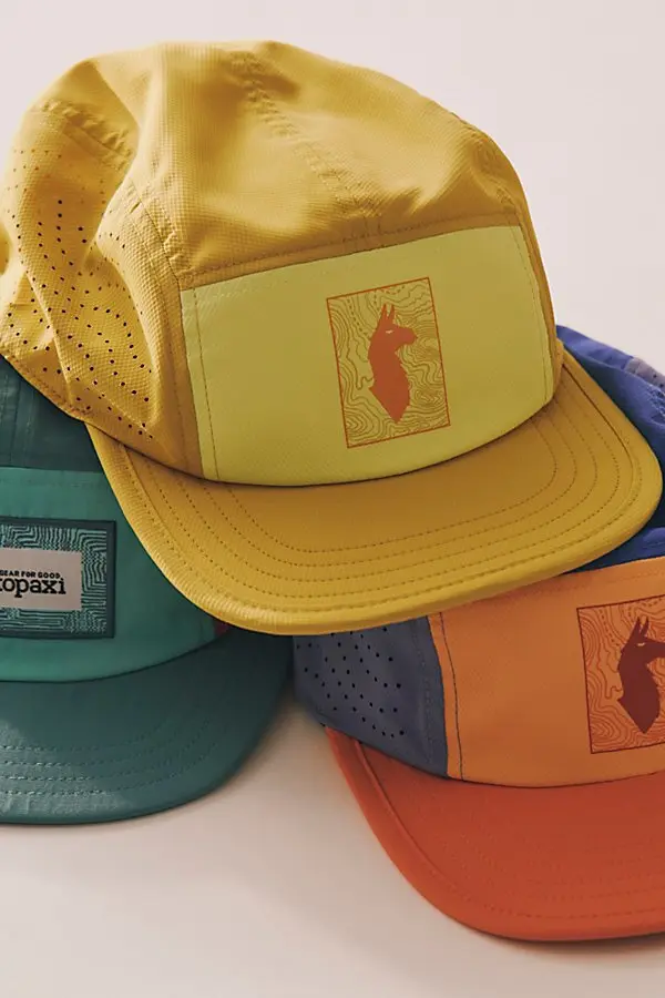 COTOPAXI Tech Plus 5-panel Hat - Honeydew And Husk