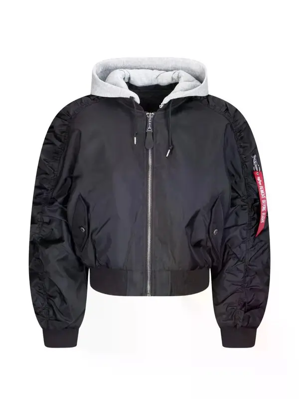 Alpha Industries Hooded Bomber Jacket