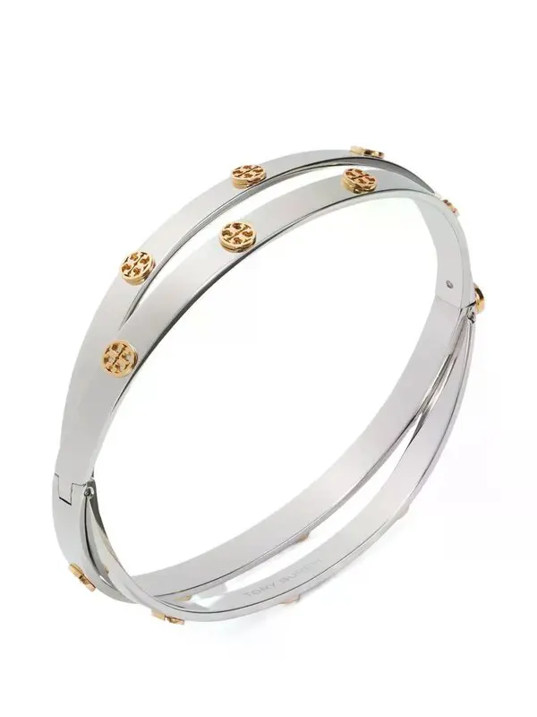 Tory Burch Icon Double Bracelet - Silver