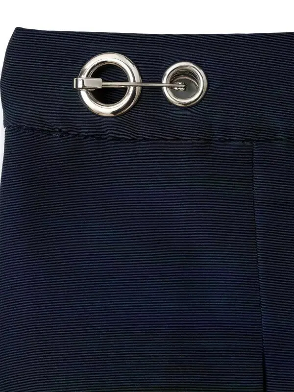 Marc Jacobs Safety Pin Pleated Midi Skirt