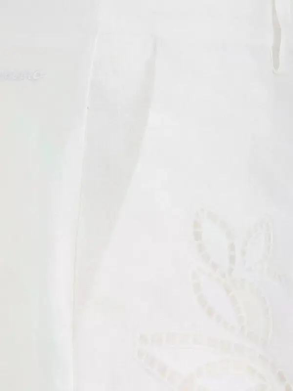 Ermanno Scervino Floral-appliqué Trousers