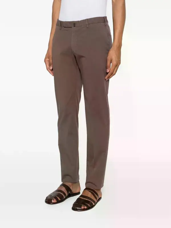 Incotex Belt-loop Trousers - Brown