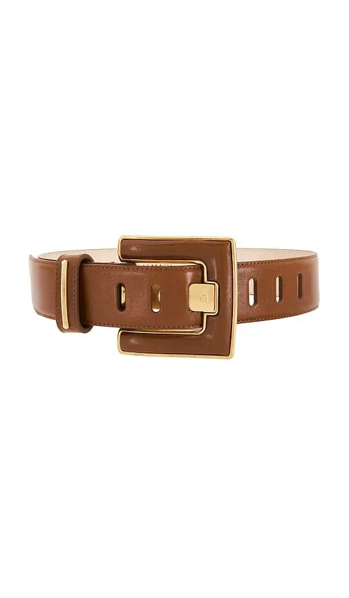 Balmain Anthem Belt - Brown