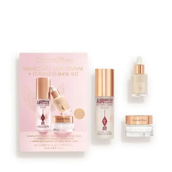 Charlotte Tilbury Immediate Skin Revival + Flawless Base Kit - One-color
