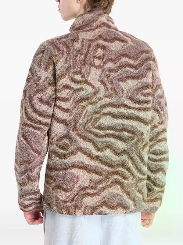 Columbia Helvetia™ Half-snap Fleece Printed Sweatshirt - Brown