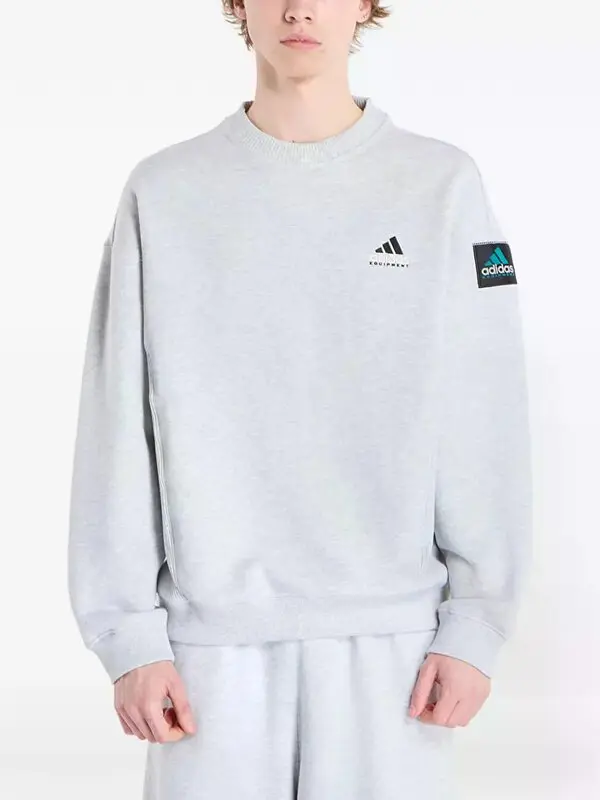 Adidas Logo-detail Sweatshirt