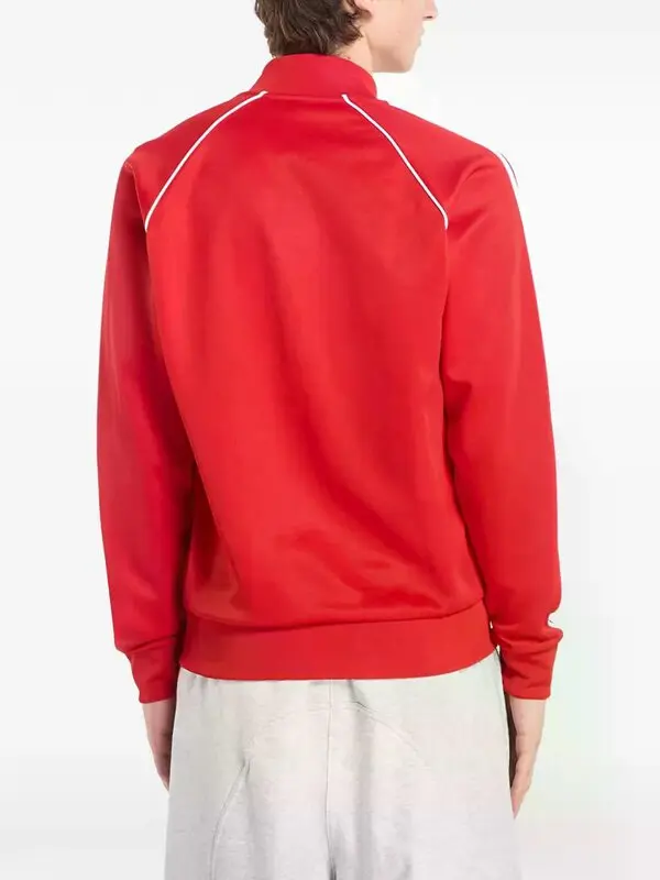 Adidas Sst Zipped Sweater - Red