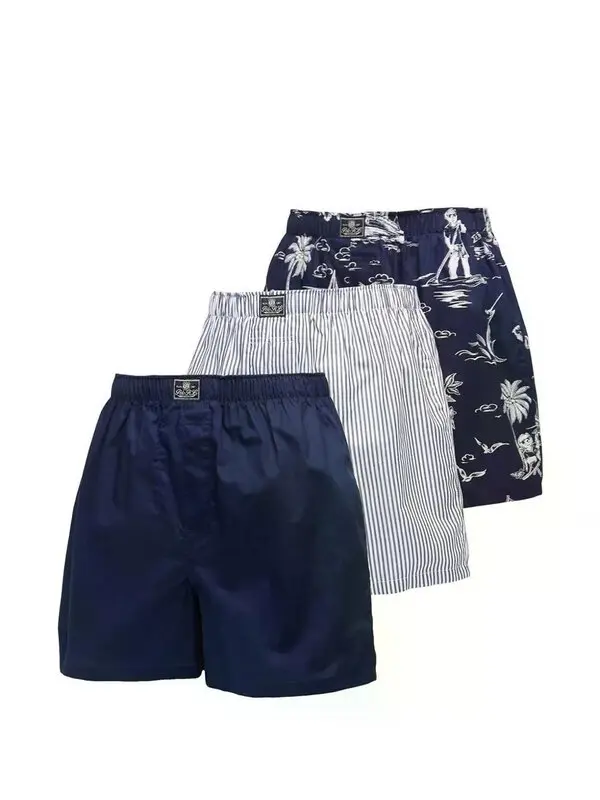 Polo Ralph Lauren Logo-detail Boxers - Blue