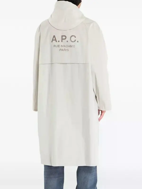 A.p.c. Kim Single-breasted Hooded Parka