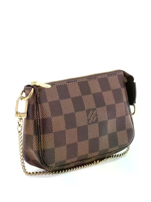 LOUIS VUITTON Pochette Accessoires Damier Mini Clutch