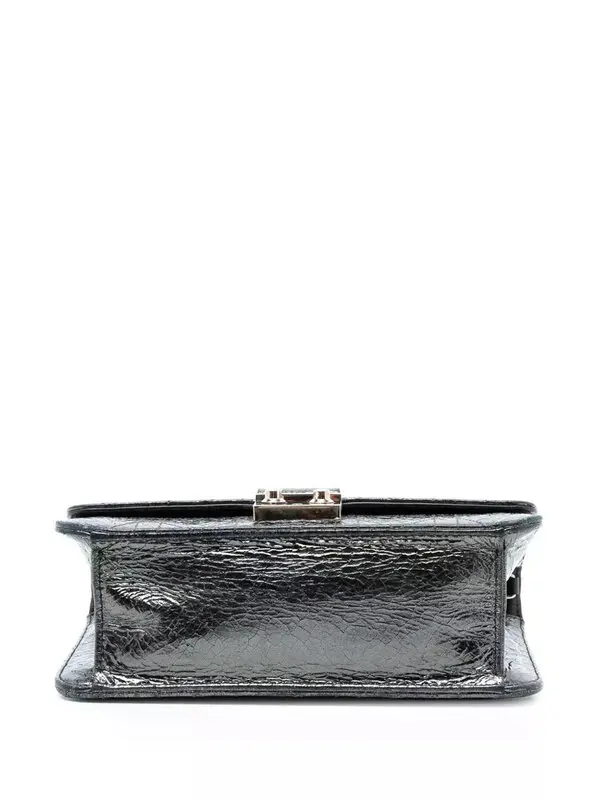 Dior 2016 Metallic Crinkled Calfskin Cannage Miss Promenade Crossbody Bag