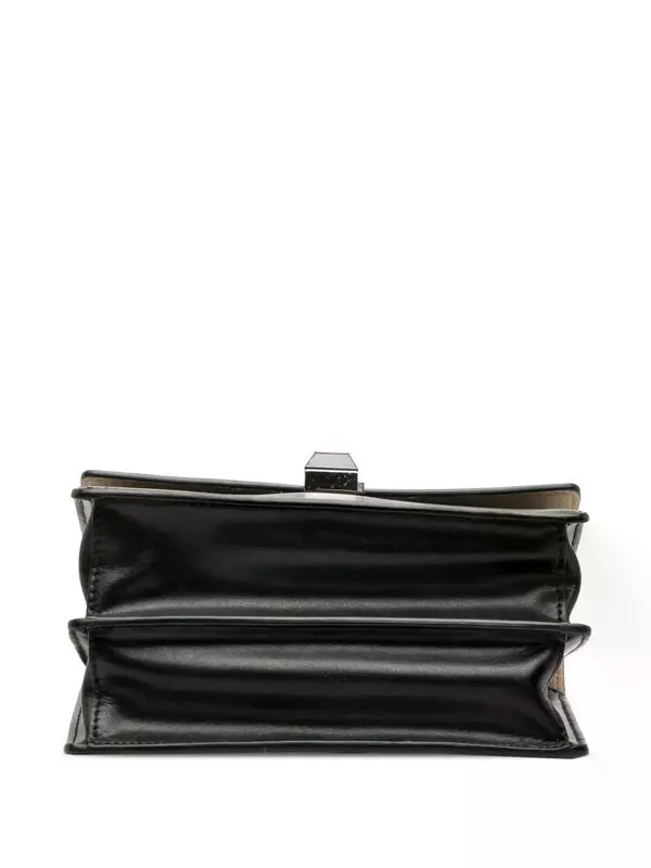Fendi Small Leather Kan I Crossbody Bag