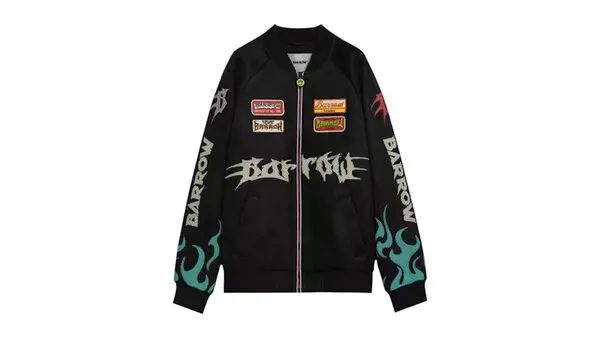 BARROW Mesh And Nylon Jacket - Black