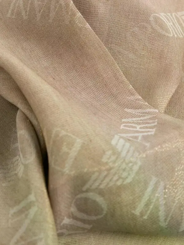 Emporio Armani Logo Scarf
