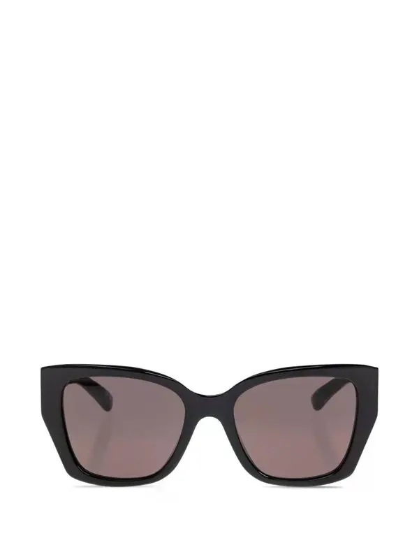 Balenciaga Logo Square-frame Sunglasses - Black
