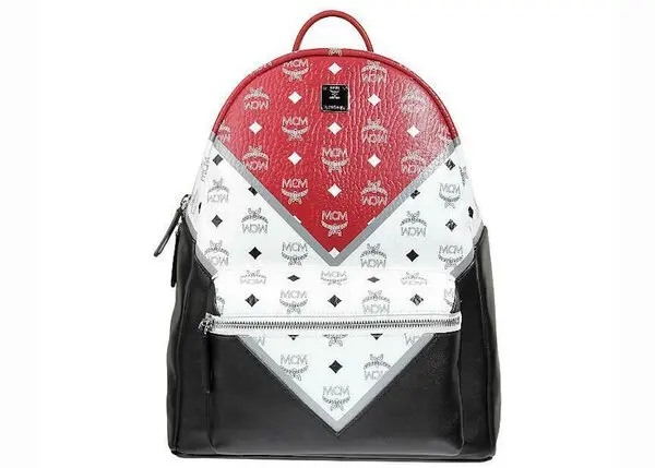 Mcm Stark Backpack M Move Visetos - Black