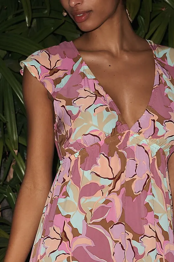 JULA Willow V-neck Midi Dress