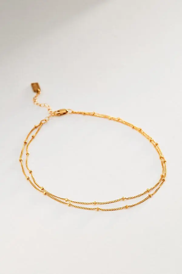 SET & STONES Palmer Anklet - Gold