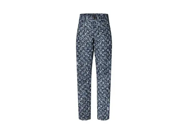 LOUIS VUITTON Monogram Denim Pants
