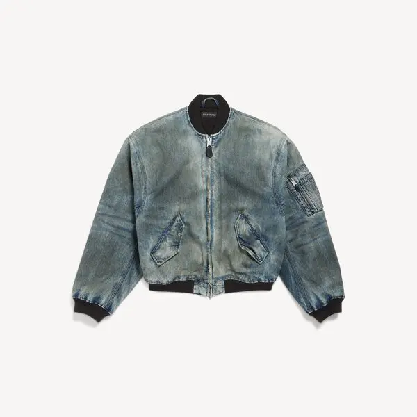 Balenciaga Standard Bomber Jacket - Grey