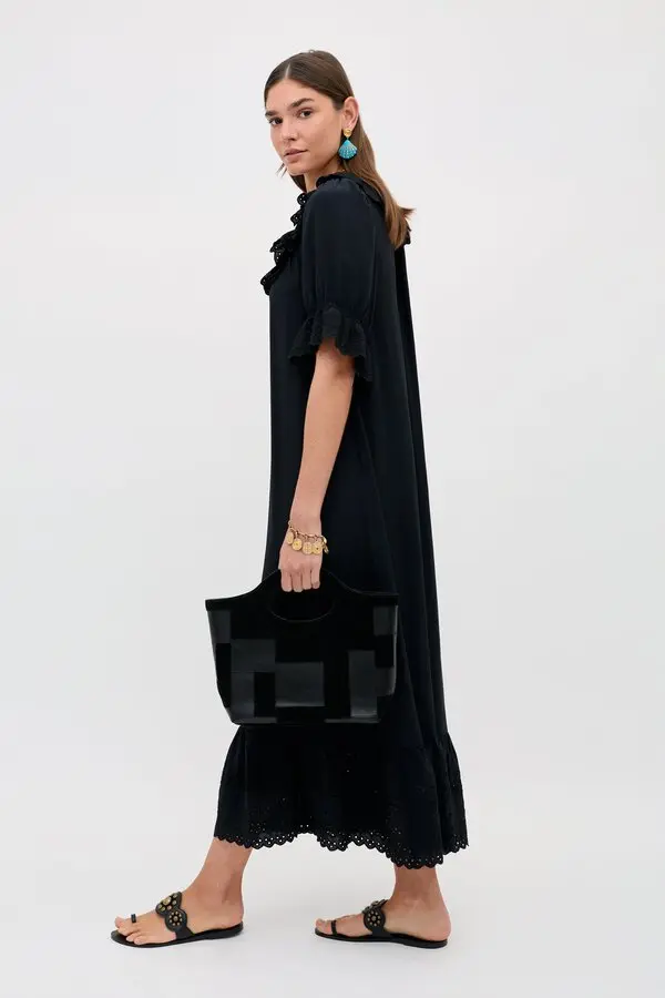 Rixo Aprilia Gracie Embroidery Dress