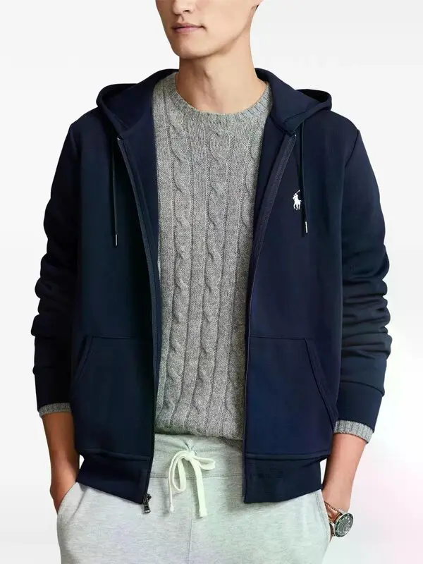 Polo Ralph Lauren Zipped Hoodie - Blue