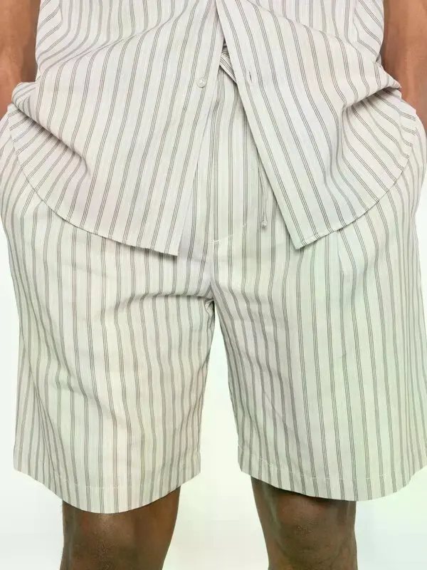 GREYED Striped Shorts