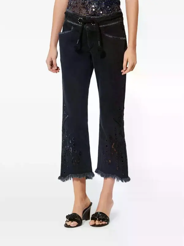 Isabel Marant Étoile Alison Fringed-hem Jeans