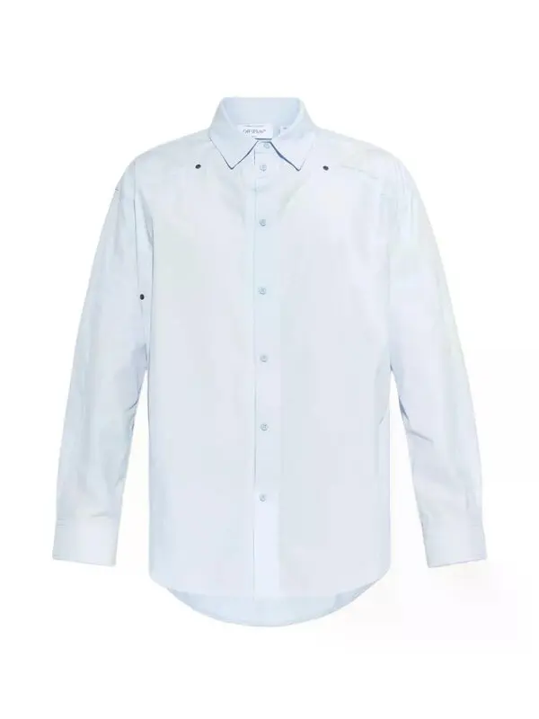 Off-White Buttoned Cotton Jacket