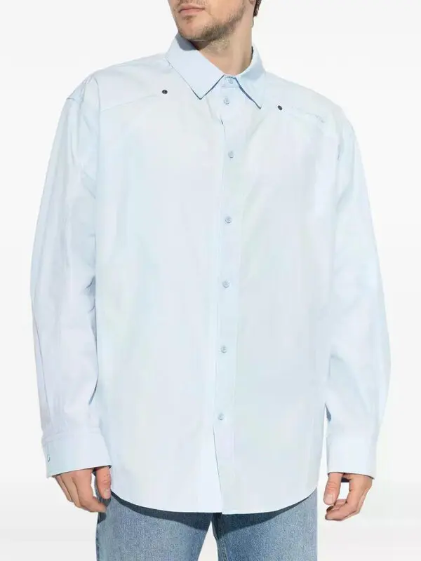 Off-White Buttoned Cotton Jacket