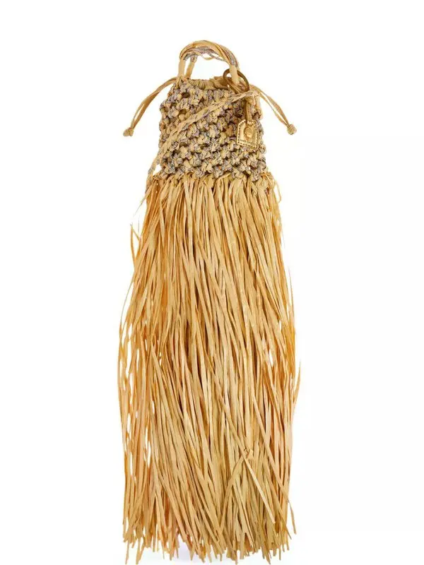 Kurt Geiger Mini Macrame Crystal Bag