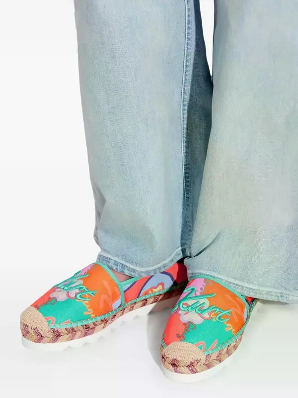Kurt Geiger Printed Espadrille