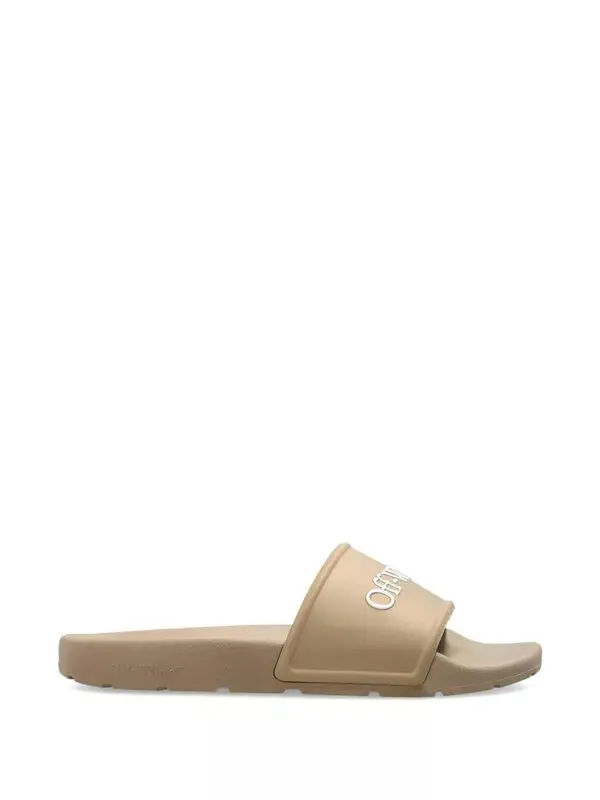 Off-White Embossed-logo Slides