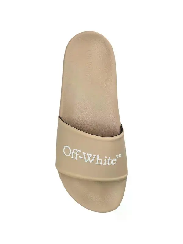 Off-White Embossed-logo Slides