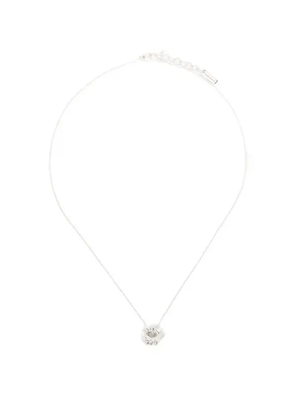 Completedworks Knot-detail Chain Necklace - Silver