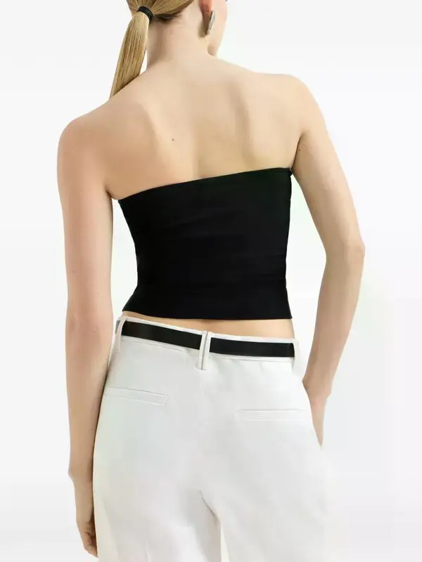 Brunello Cucinelli Off-the-shoulder Jersey Bandeau Top
