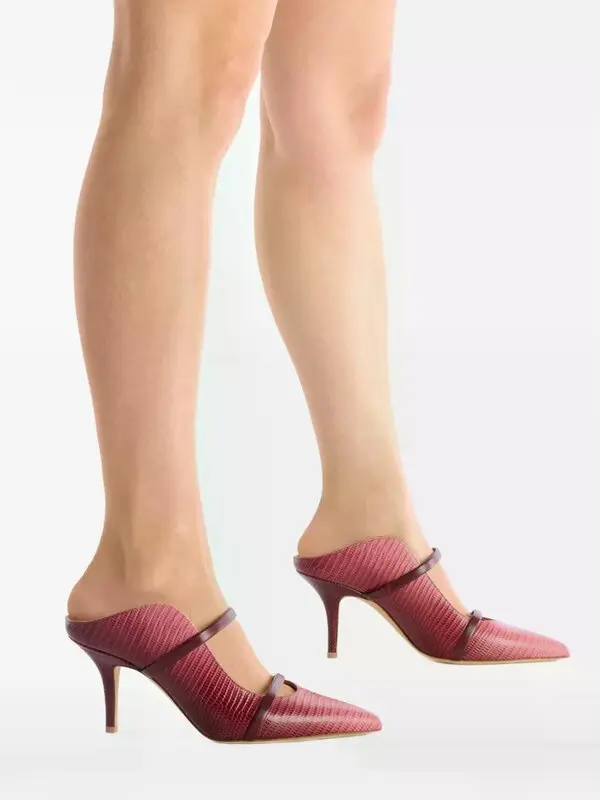 MALONE SOULIERS Maureen Gradient-effect Leather Mules