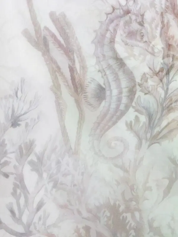 Max Mara Floral-print Skirt - White
