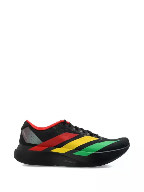 Adidas X Bob Marley Adizero Evo Sl Jamaica 26 Striped Sneakers - Black