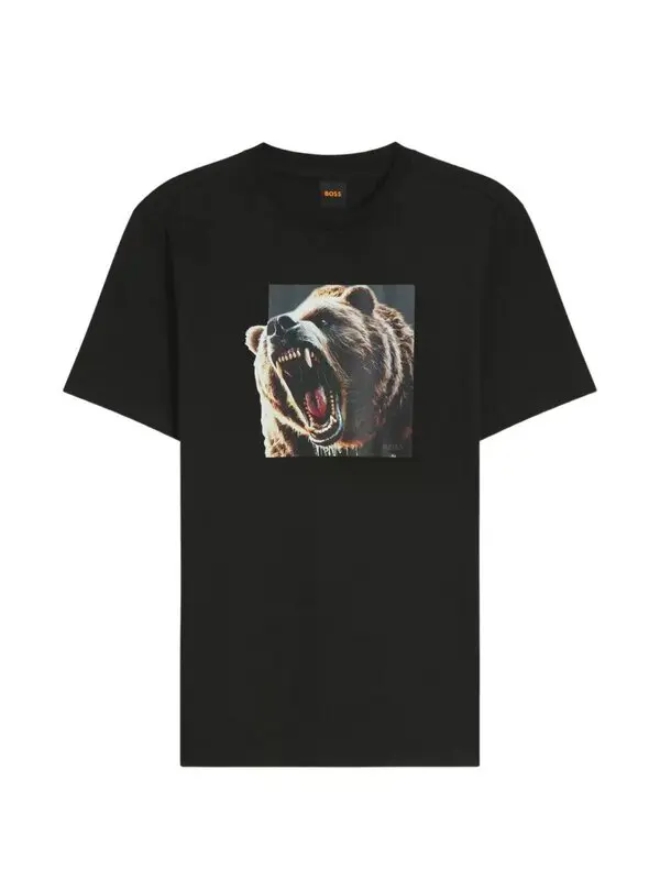 BOSS Dobermann Bear-print T-shirt