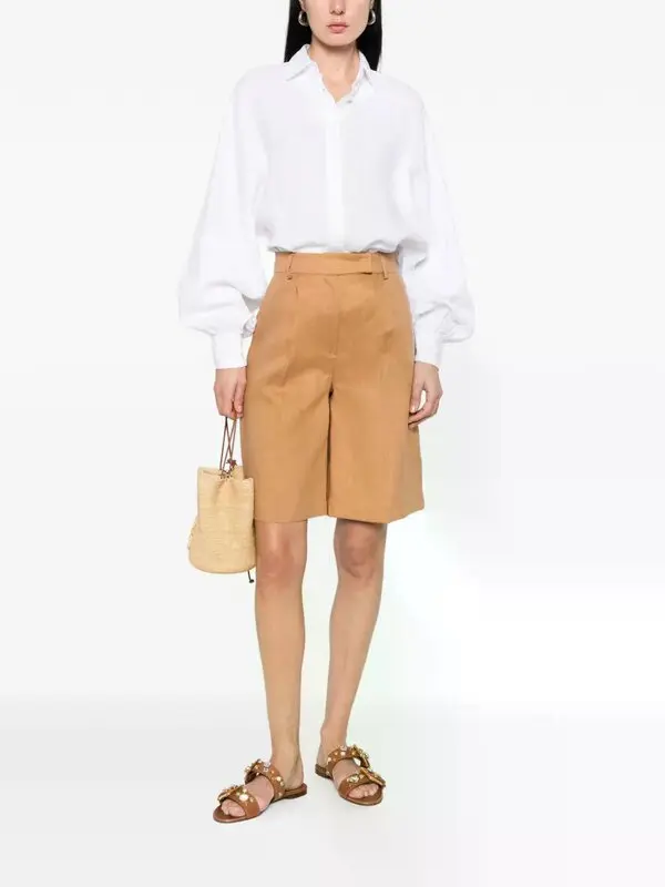 ACTUALEE Pleated Shorts