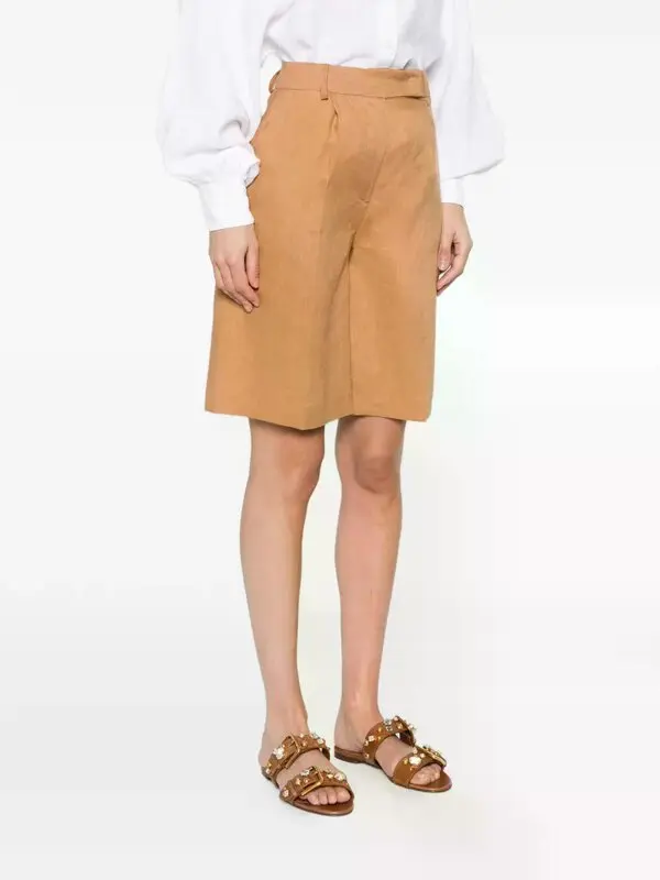 ACTUALEE Pleated Shorts