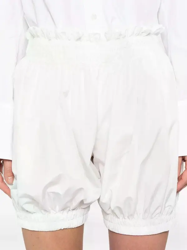 Norma Kamali Peasant Puff Shorts