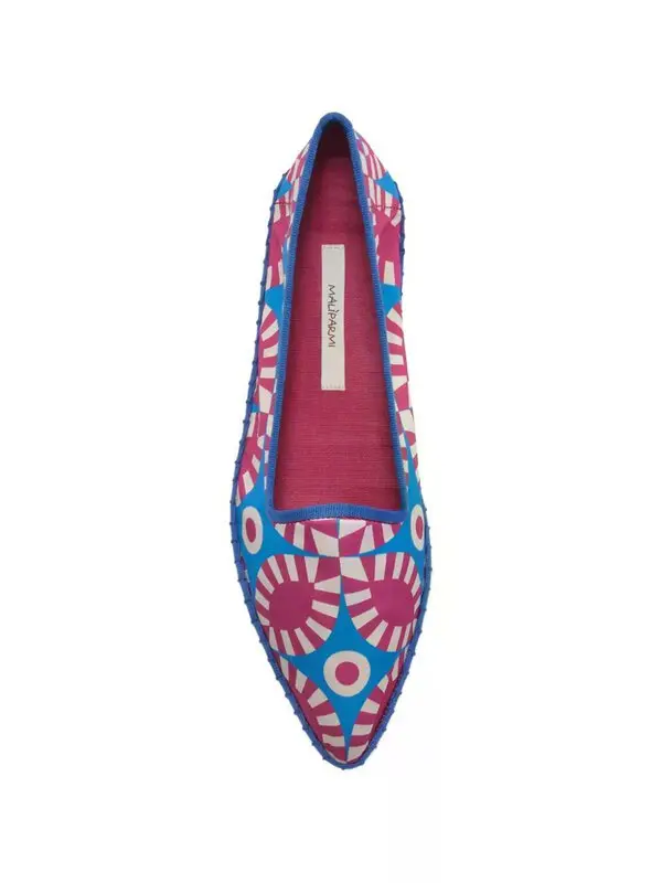 Malìparmi Printed Ballerina Flats