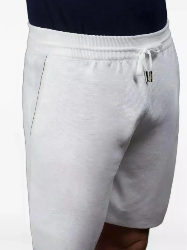 MOORER Drawstring Trim Shorts