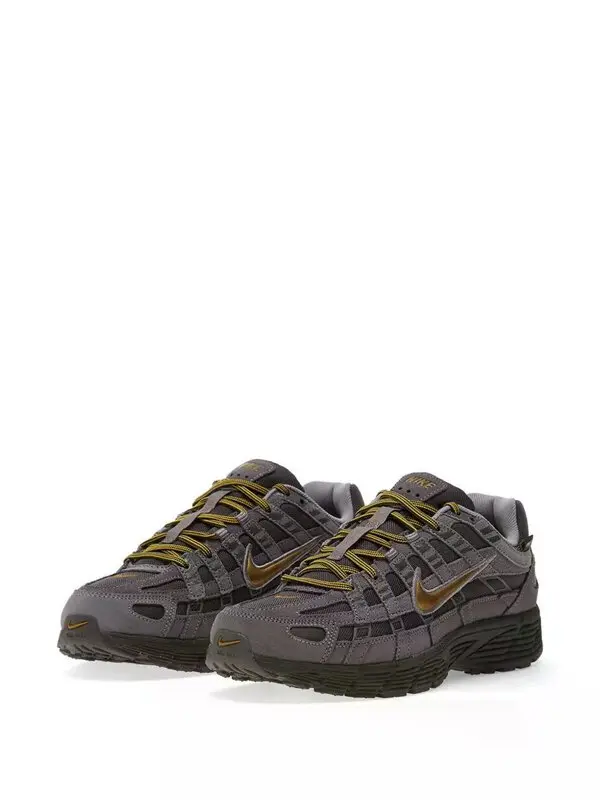 Nike P-6000 Lace-up Fastening Sneakers - Grey