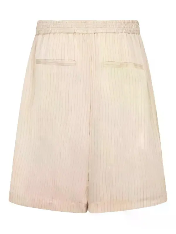 Dsquared2 Pinstripe Elastic-waist Shorts