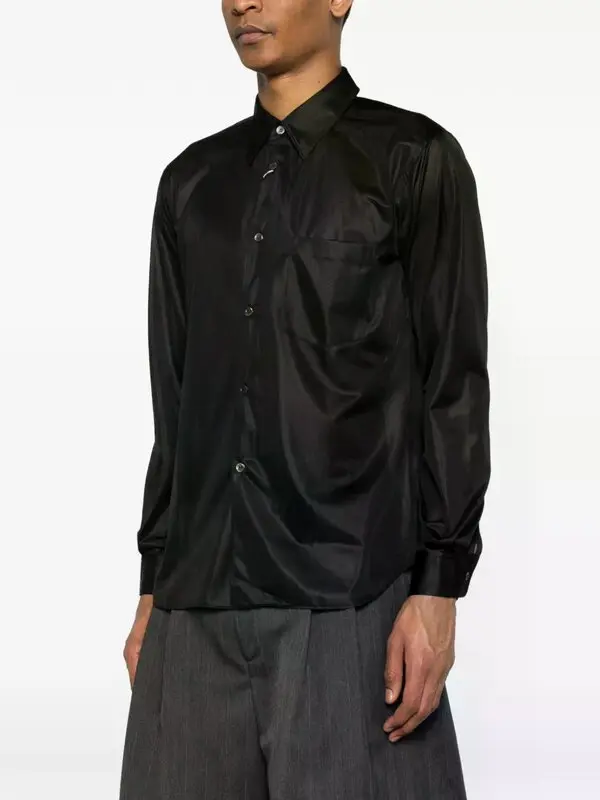 Comme Des Garçons Chest-pocket Shirt